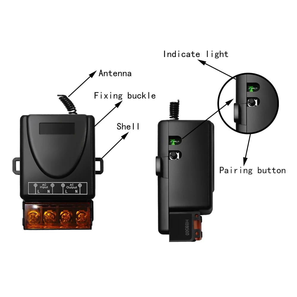 RF 433Mhz wireless remote control switch | Smart Dream Home Lanka ...